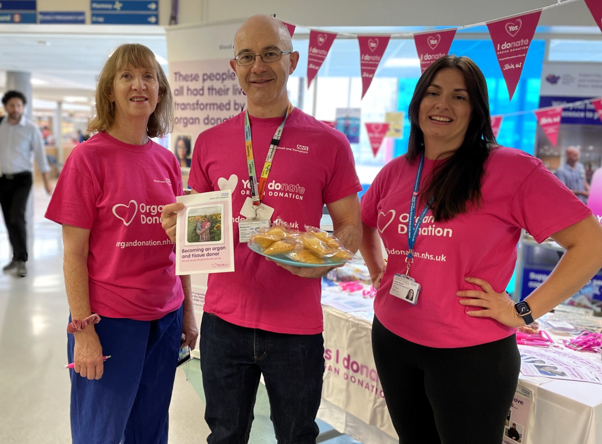 Ealing Hospital and Central Middlesex Hospital staff encourage more ...