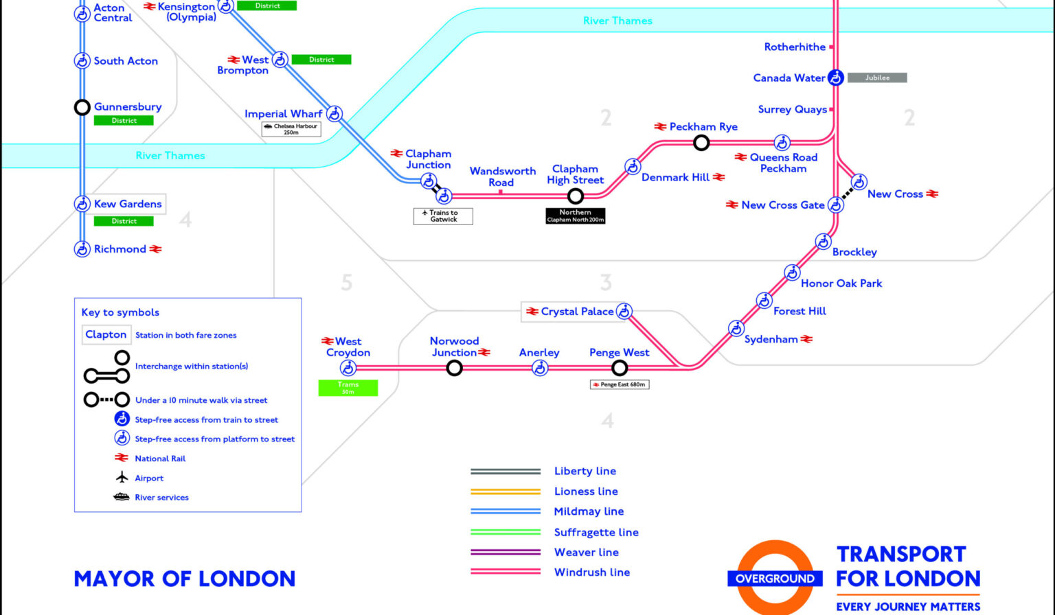 Transport for London reveal Acton Central and South Acton stations to ...