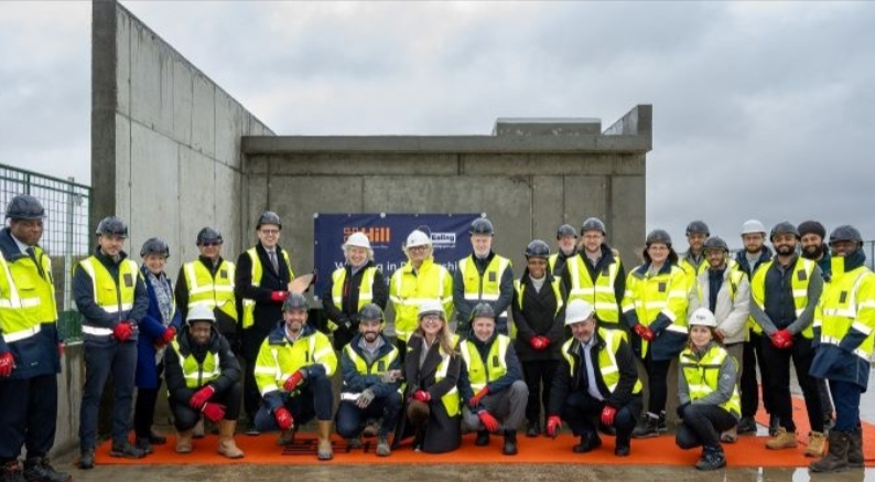 Ealing Council celebrates 'topping out' of new Northolt council homes ...