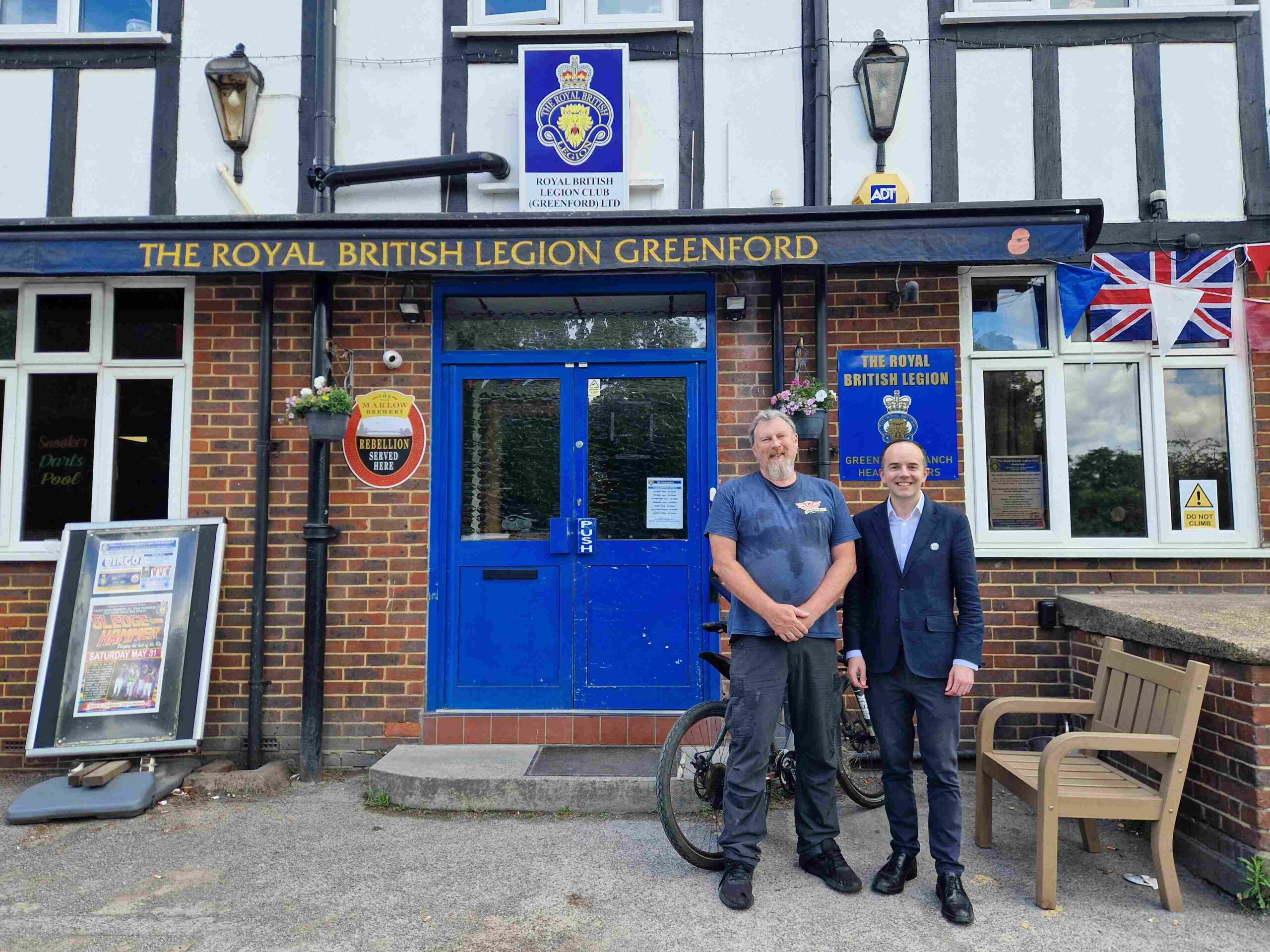 James Murray MP helps Royal British Legion Greenford secure £100k ...